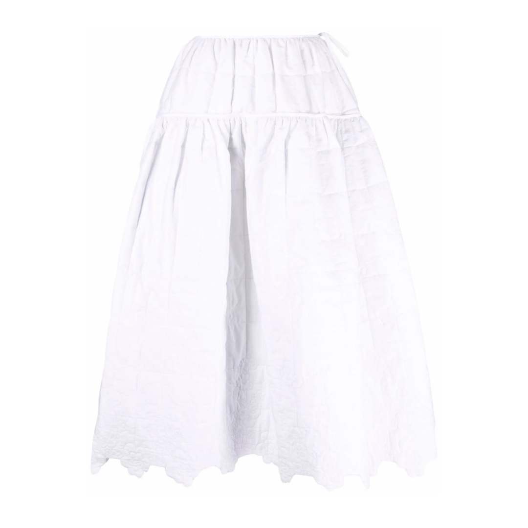 CECILIE BAHNSEN - 【新品】セシリーバンセン 白キルティング CECILIE BAHNSEN - 【新品】セシリーバンセン 白キルティング