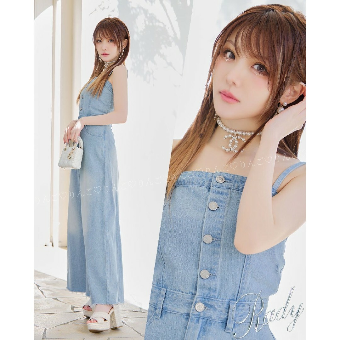 Rady - 新品タグ付き♡Rady デニムロングワンピースの通販 by Rady - 新品タグ付き♡Rady デニムロングワンピースの通販 by