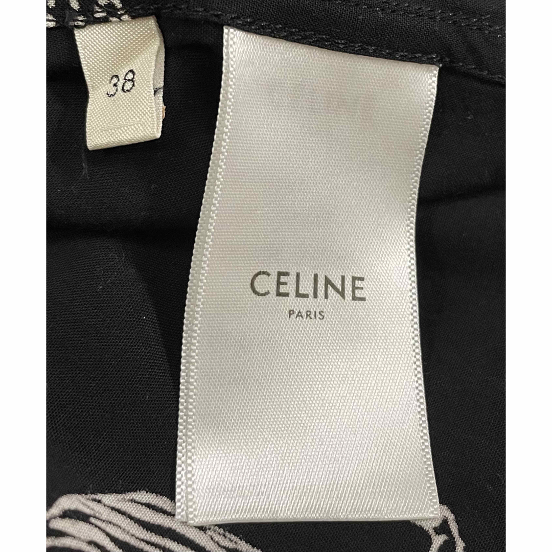 CELINE - 22SS Celine タイガープリント レーヨンシャツ 38 の CELINE - 22SS Celine タイガープリント レーヨンシャツ 38 の