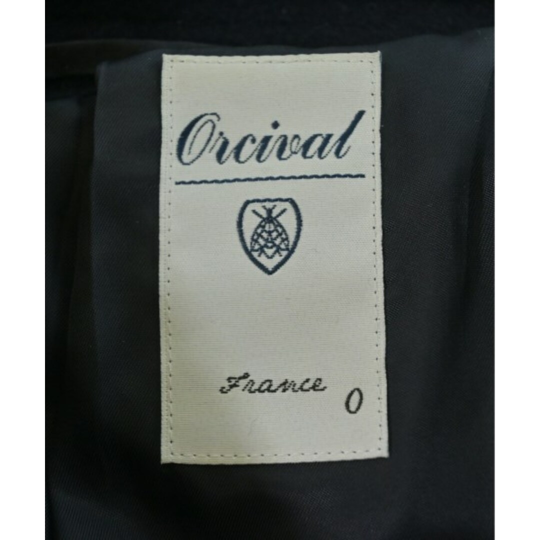 ORCIVAL - ORCIVAL オーシバル ピーコート 0(S位) 紺 【古着 ORCIVAL - ORCIVAL オーシバル ピーコート 0(S位) 紺 【古着