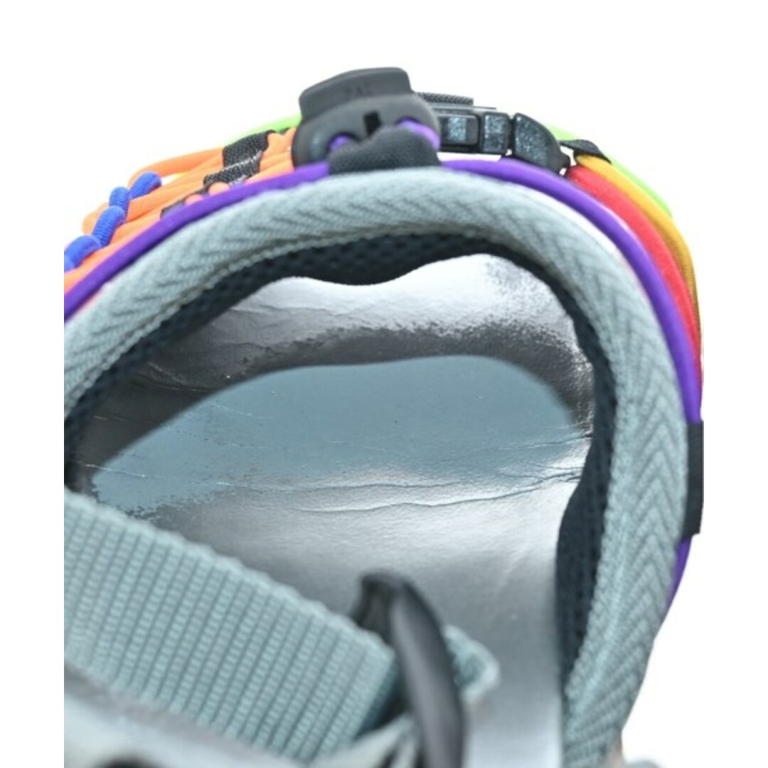 kolor - kolor カラー サンダル S(23cm位) シルバーxオレンジx緑 kolor - kolor カラー サンダル S(23cm位) シルバーxオレンジx緑