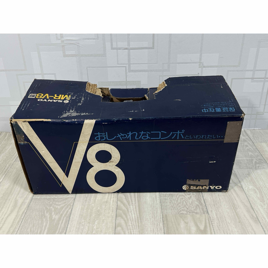 SANYO - 【希少・元箱付】SANYO ラジカセ MR-V8|昭和レトロ SANYO - 【希少・元箱付】SANYO ラジカセ MR-V8|昭和レトロ