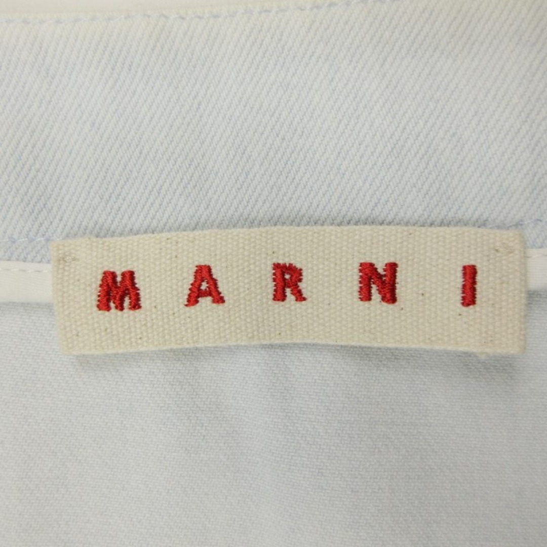 MARNI - MARNI マルニ サイドライン デニム スカート フレア MARNI - MARNI マルニ サイドライン デニム スカート フレア
