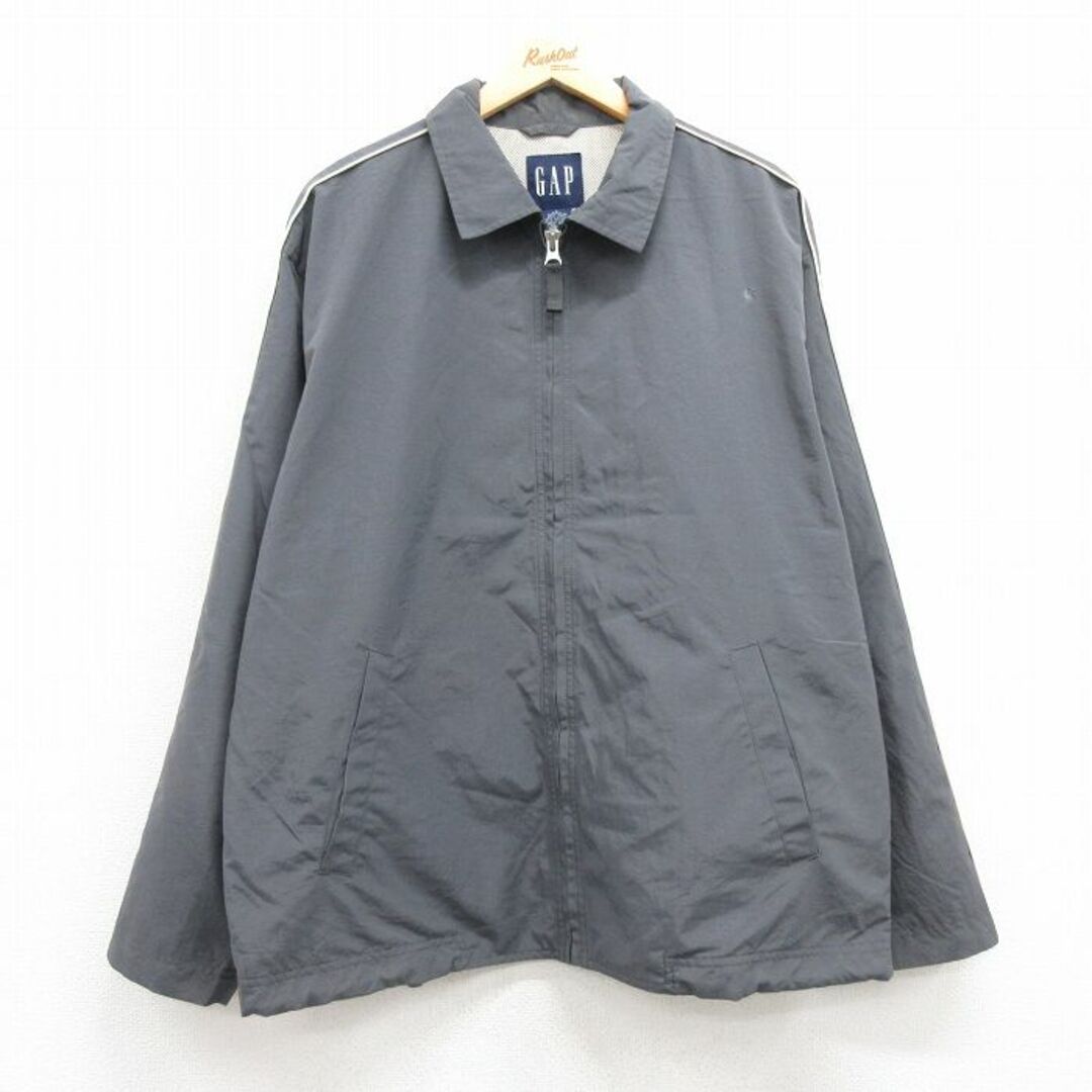 GAP - XL☆古着 ギャップ GAP 長袖 ナイロン ジャケット メンズ GAP - XL☆古着 ギャップ GAP 長袖 ナイロン ジャケット メンズ