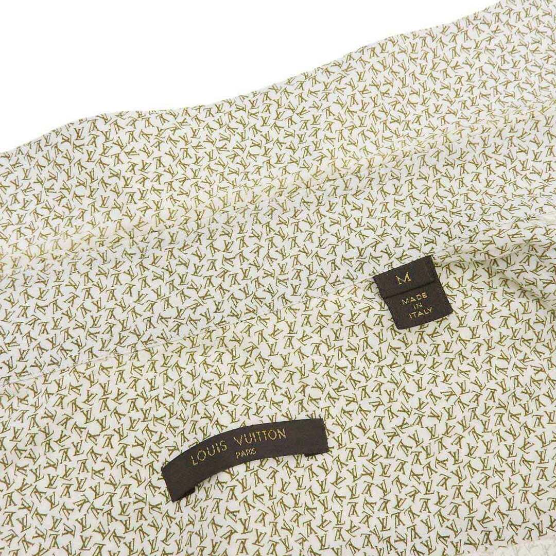 LOUIS VUITTON - ルイヴィトン LV 総柄 コットン シャツ メンズ LOUIS VUITTON - ルイヴィトン LV 総柄 コットン シャツ メンズ