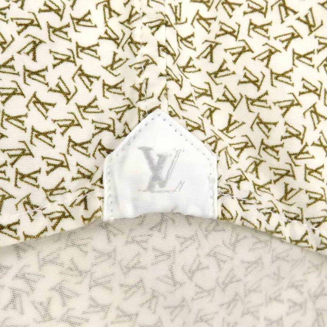 LOUIS VUITTON - ルイヴィトン LV 総柄 コットン シャツ メンズ LOUIS VUITTON - ルイヴィトン LV 総柄 コットン シャツ メンズ