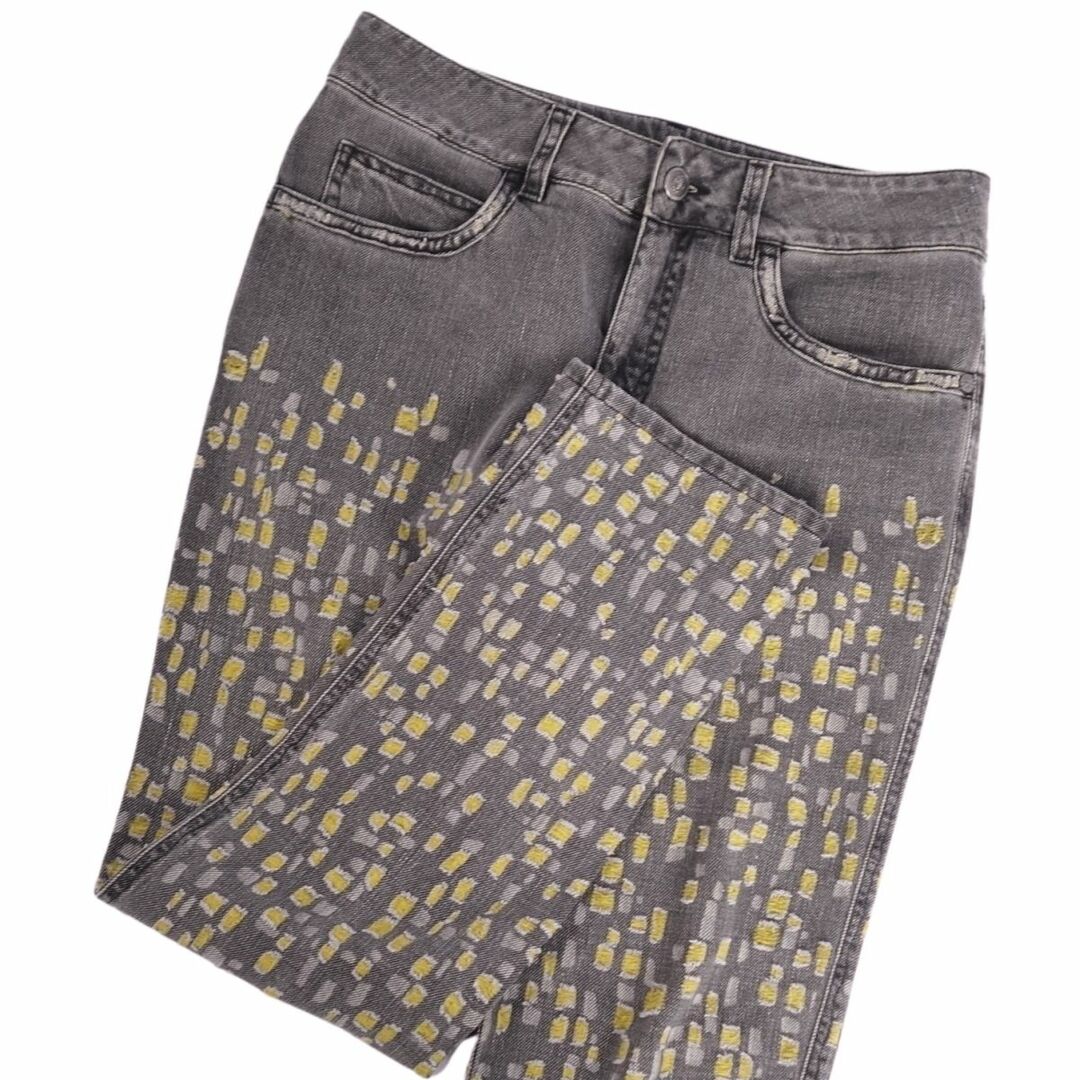CHANEL - 美品 シャネル CHANEL パンツ P40943 ブラックデニム CHANEL - 美品 シャネル CHANEL パンツ P40943 ブラックデニム