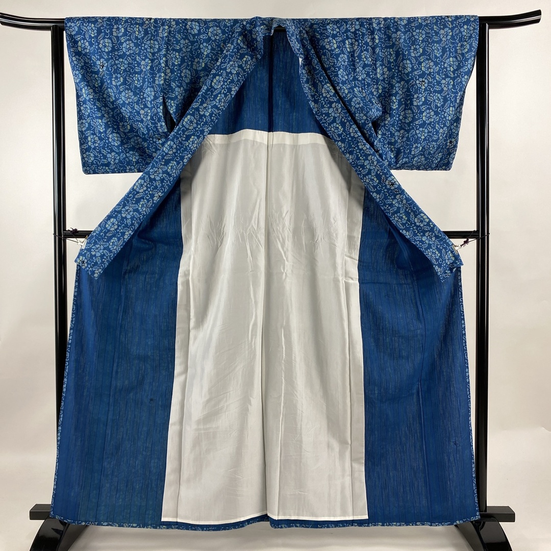 小紋 身丈161cm 裄丈62cm 正絹 美品 優品 【中古】の通販 by 小紋 身丈161cm 裄丈62cm 正絹 美品 優品 【中古】の通販 by