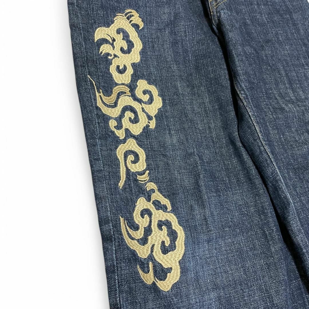 ART VINTAGE - 絡繰ジェネレーションバギーデニムジーンズw38 ART VINTAGE - 絡繰ジェネレーションバギーデニムジーンズw38