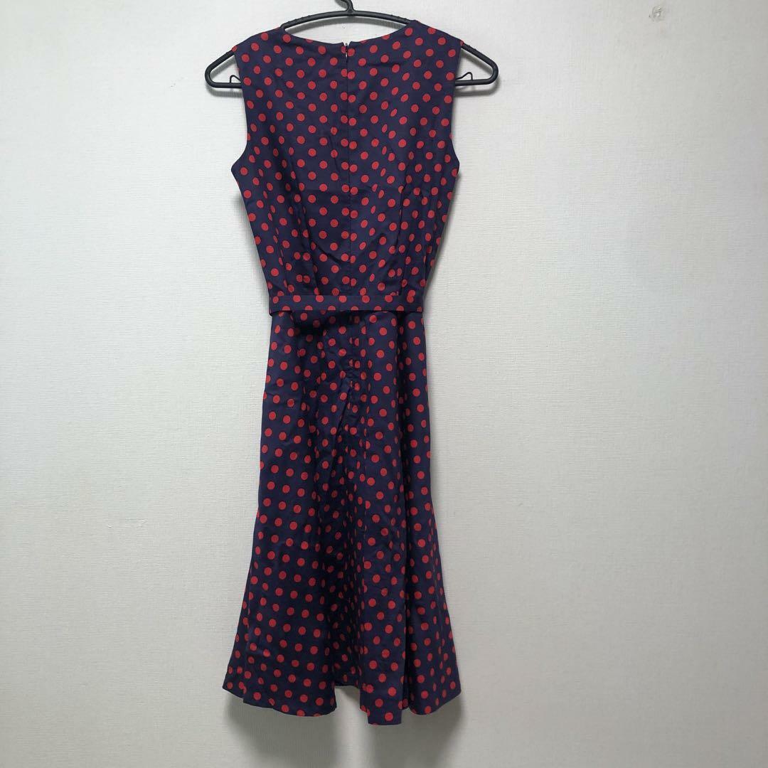 marimekko - マリメッコ ◇ marimekkoレトロ ドットワンピース marimekko - マリメッコ ◇ marimekkoレトロ ドットワンピース