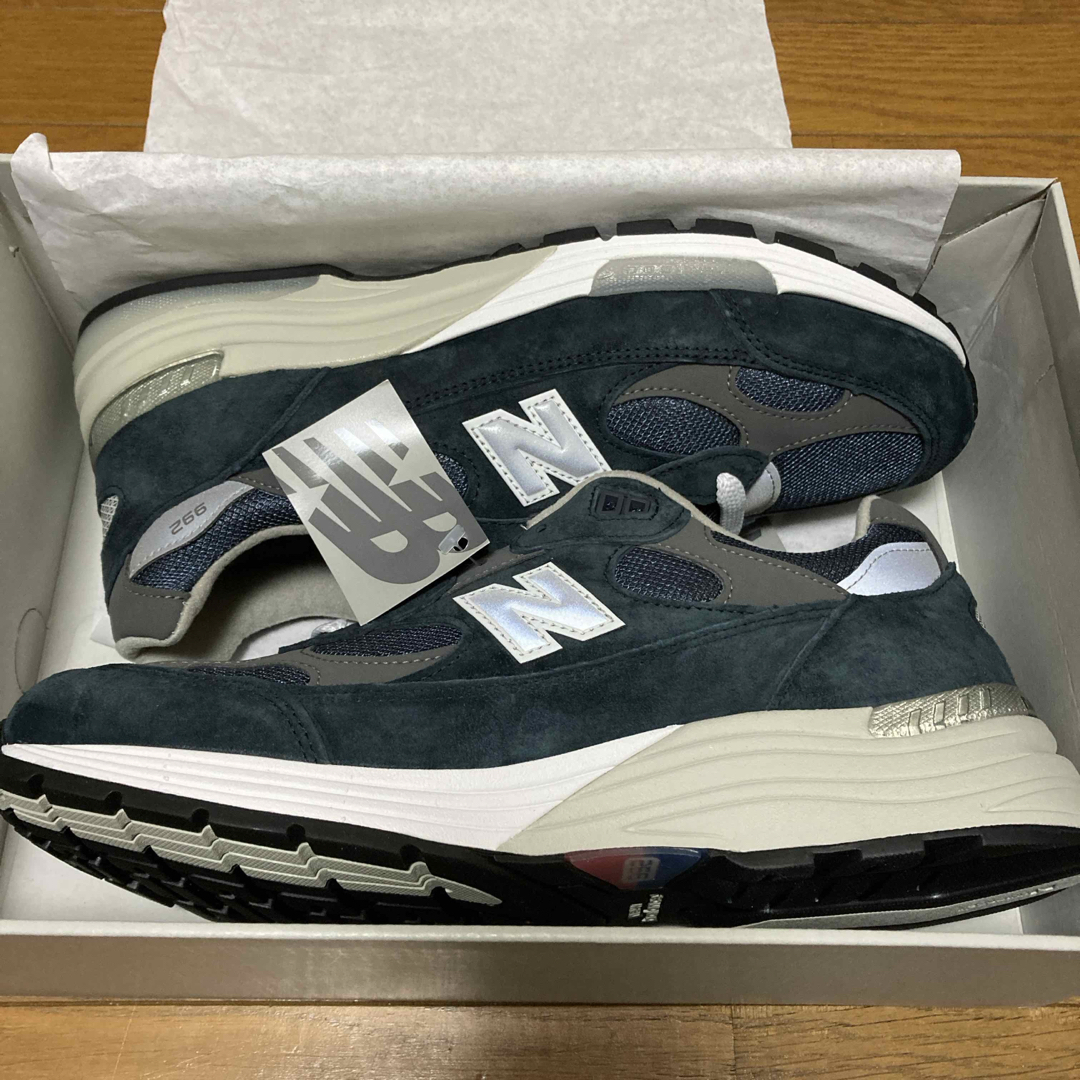 New Balance - New Balance Made in USA 992 Core Navyの通販 by New Balance - New Balance Made in USA 992 Core Navyの通販 by