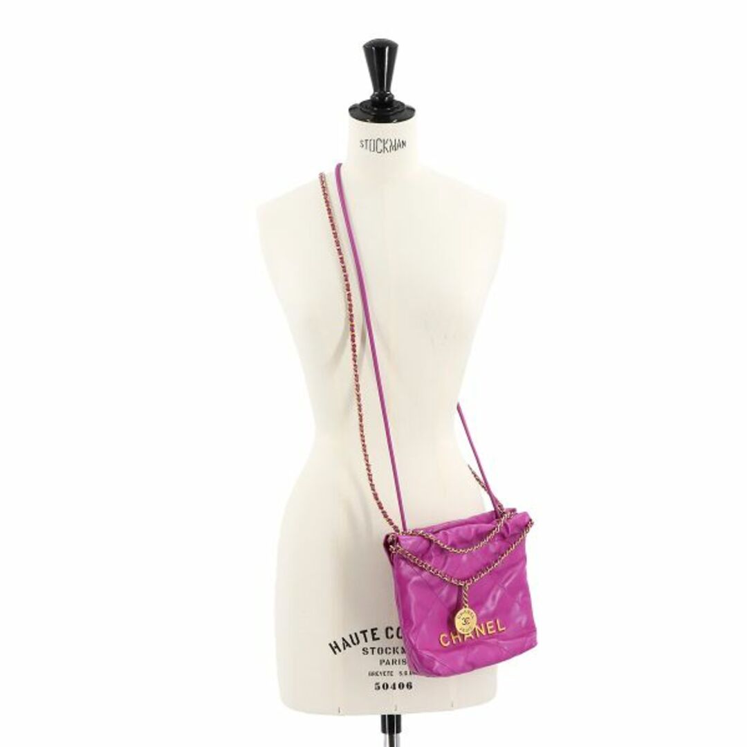 CHANEL - 未使用 展示品 シャネル CHANEL 22 ミニ 2way チェーン CHANEL - 未使用 展示品 シャネル CHANEL 22 ミニ 2way チェーン