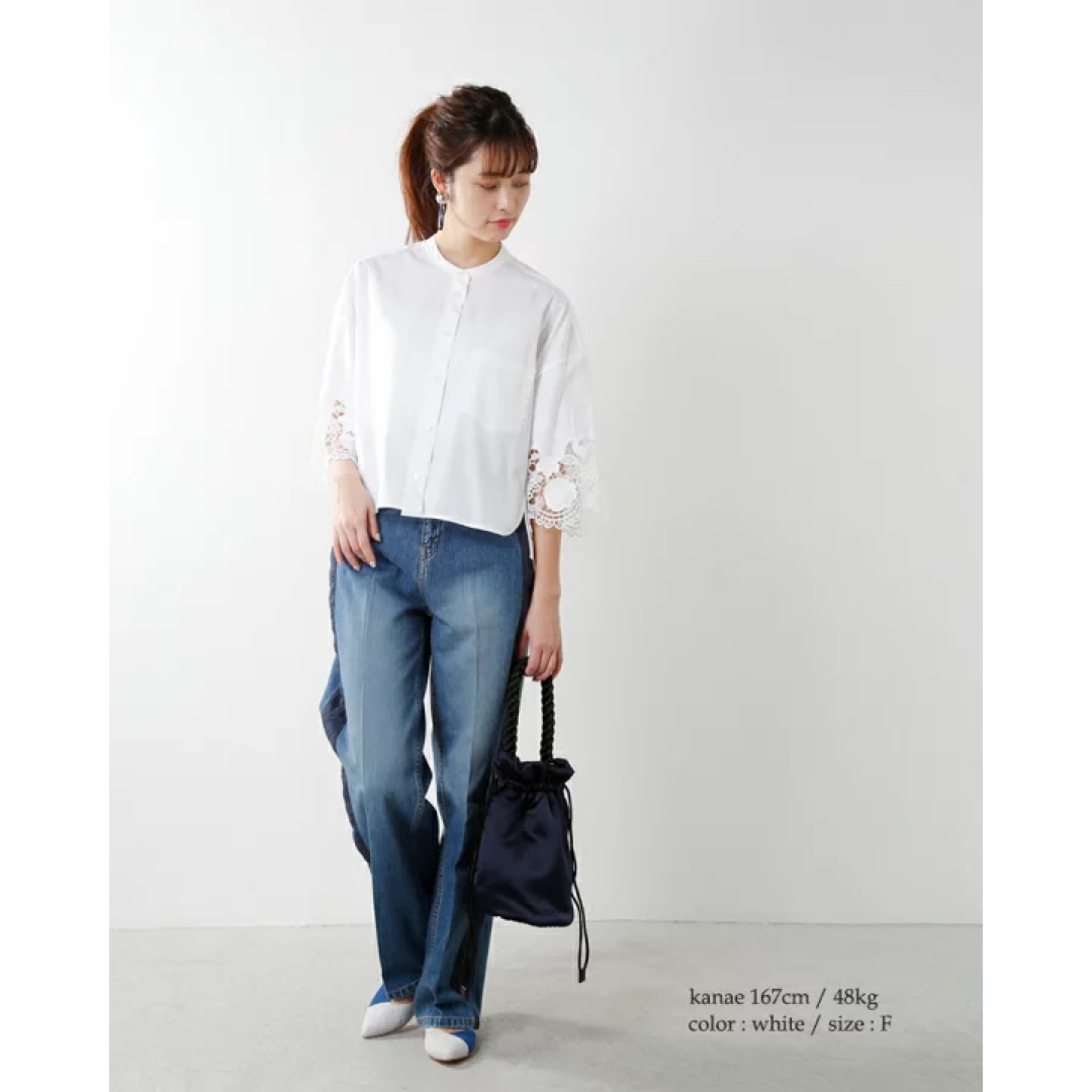 TICCA - ticca 袖 レース シャツ ブラウスの通販 by shop TICCA - ticca 袖 レース シャツ ブラウスの通販 by shop