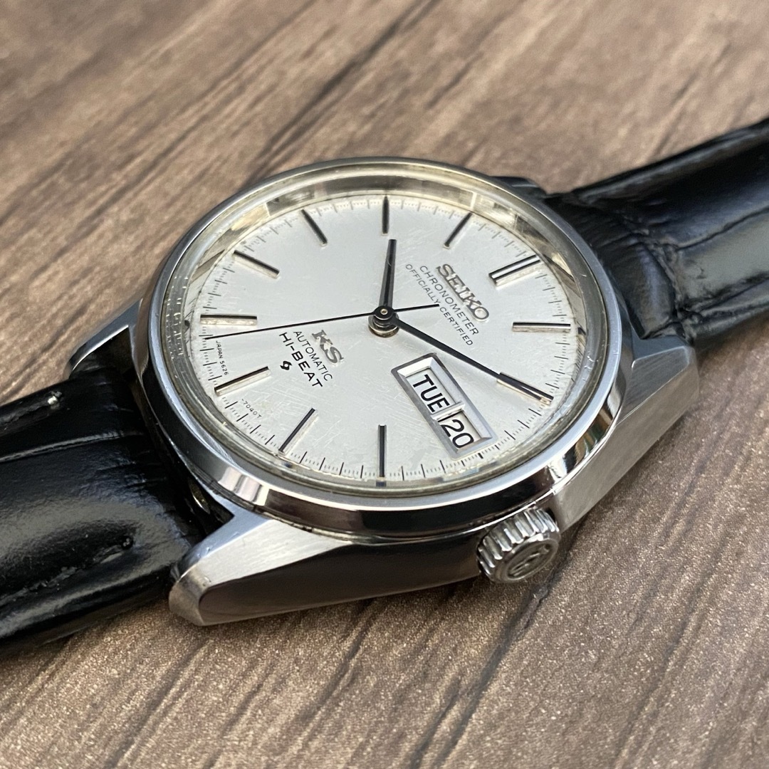 SEIKO - OH済み SEIKO KS KingSeiko AT 5626-7040腕時計の通販 SEIKO - OH済み SEIKO KS KingSeiko AT 5626-7040腕時計の通販