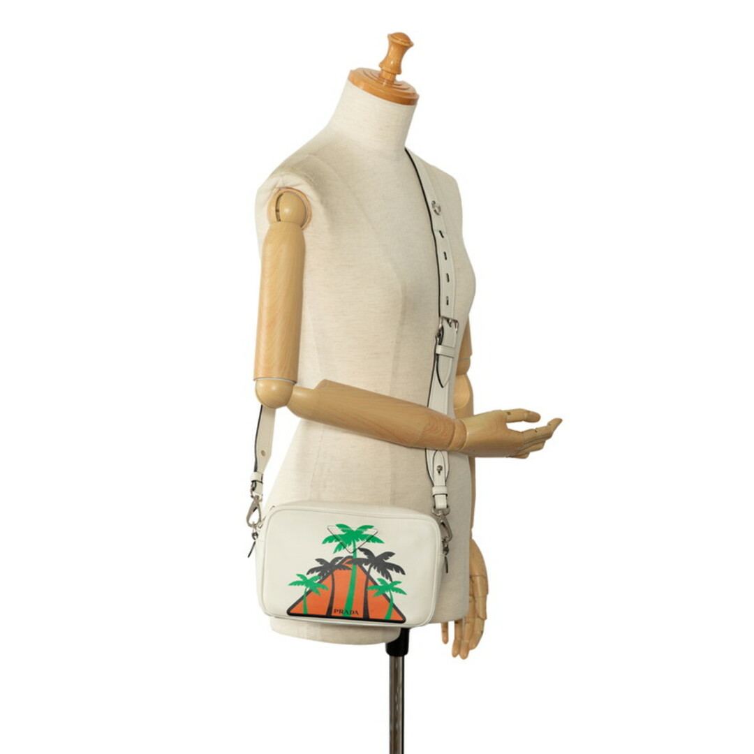 PRADA - プラダ ヤシの木 斜め掛け ショルダーバッグ 1BH093 PRADA - プラダ ヤシの木 斜め掛け ショルダーバッグ 1BH093