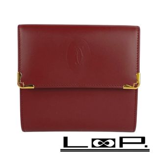 Cartier - カルティエ マストライン 札入れ 二つ折り 長財布 Cartier - カルティエ マストライン 札入れ 二つ折り 長財布