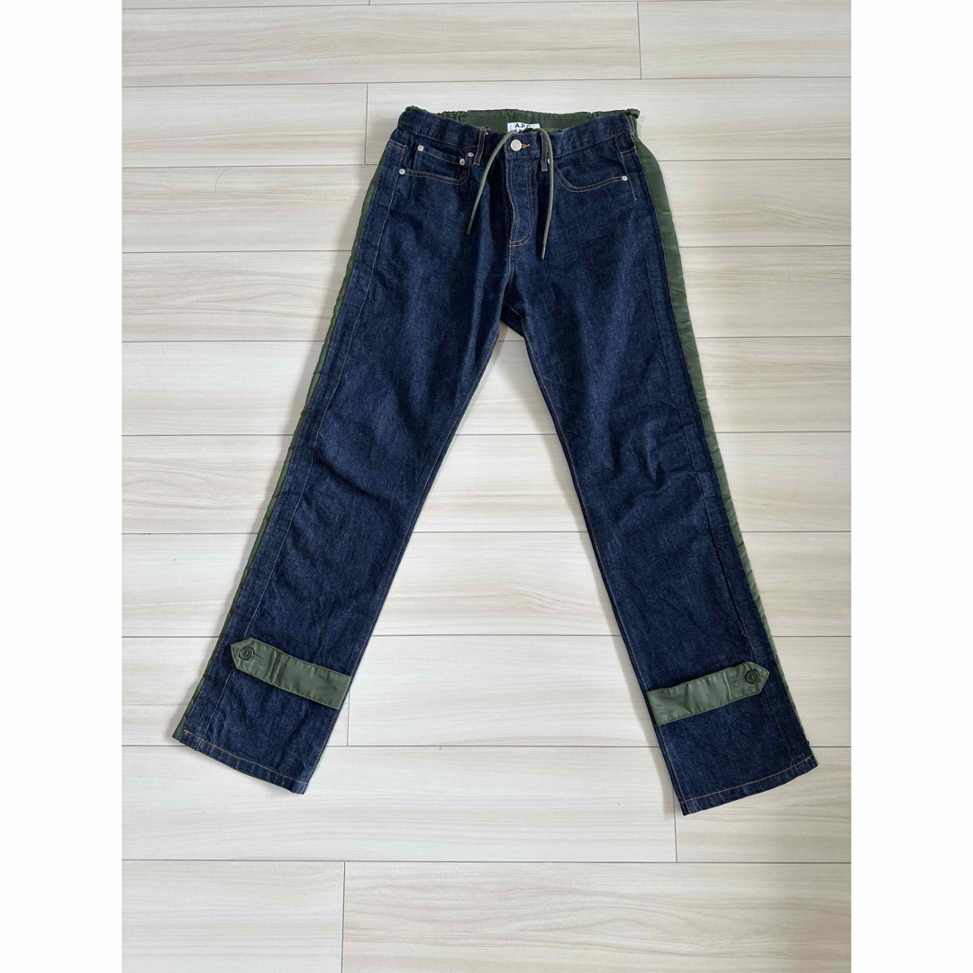 sacai - 【美品】21SS Sacai×A.P.C PANTALON HARUデニムパンツの sacai - 【美品】21SS Sacai×A.P.C PANTALON HARUデニムパンツの