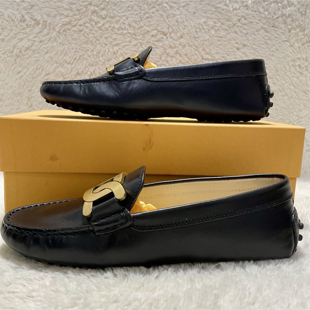 TOD'S - 箱付き美品 TOD'S トッズ ケイト レザー ドライビング TOD'S - 箱付き美品 TOD'S トッズ ケイト レザー ドライビング