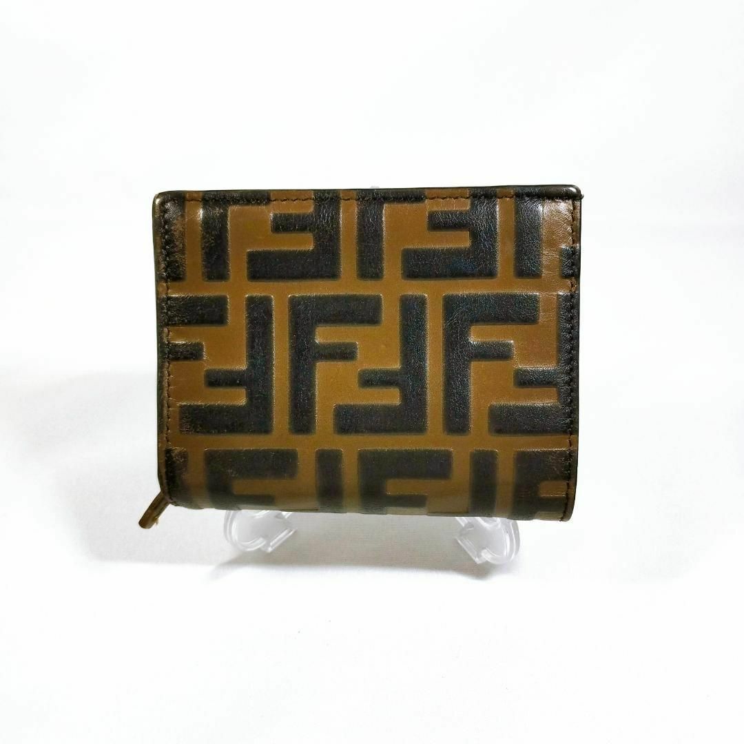 FENDI - フェンディ 8M0420 レザー F is FENDI 二つ折り財布 FENDI - フェンディ 8M0420 レザー F is FENDI 二つ折り財布