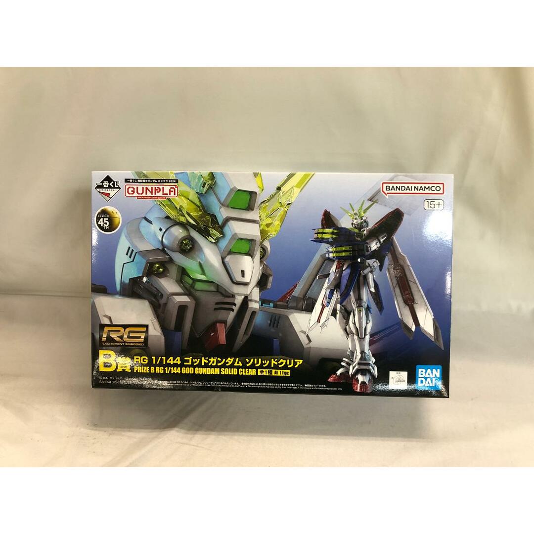 未開封】B賞 RG 1/144 ゴッドガンダム ソリッドクリア 一番くじ 未開封】B賞 RG 1/144 ゴッドガンダム ソリッドクリア 一番くじ