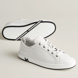 HERMES - 美品 エルメス Hロゴ エブリン スエード レザー HERMES - 美品 エルメス Hロゴ エブリン スエード レザー