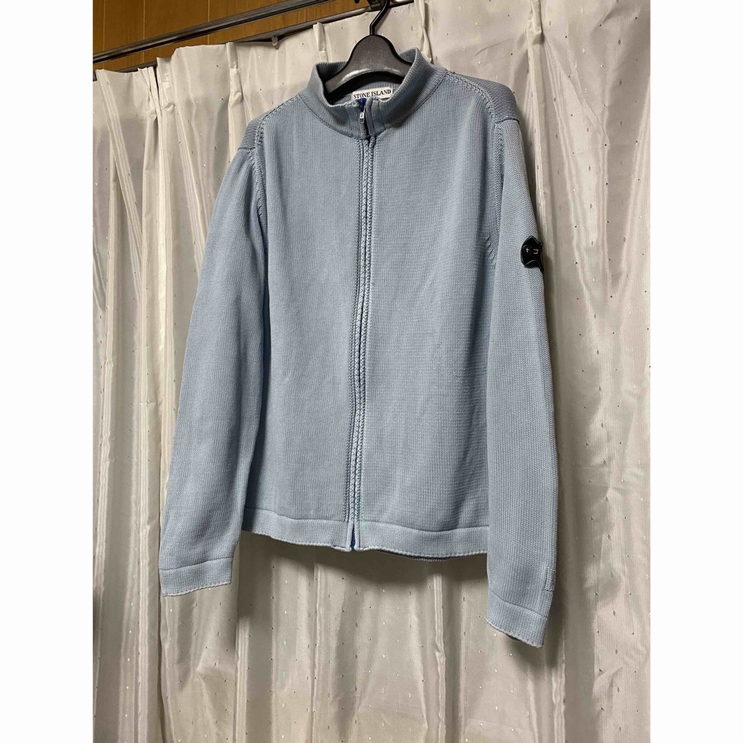 STONE ISLAND - STONE ISLAND 90s DRIVERS KNIT BLUEの通販 by STONE ISLAND - STONE ISLAND 90s DRIVERS KNIT BLUEの通販 by