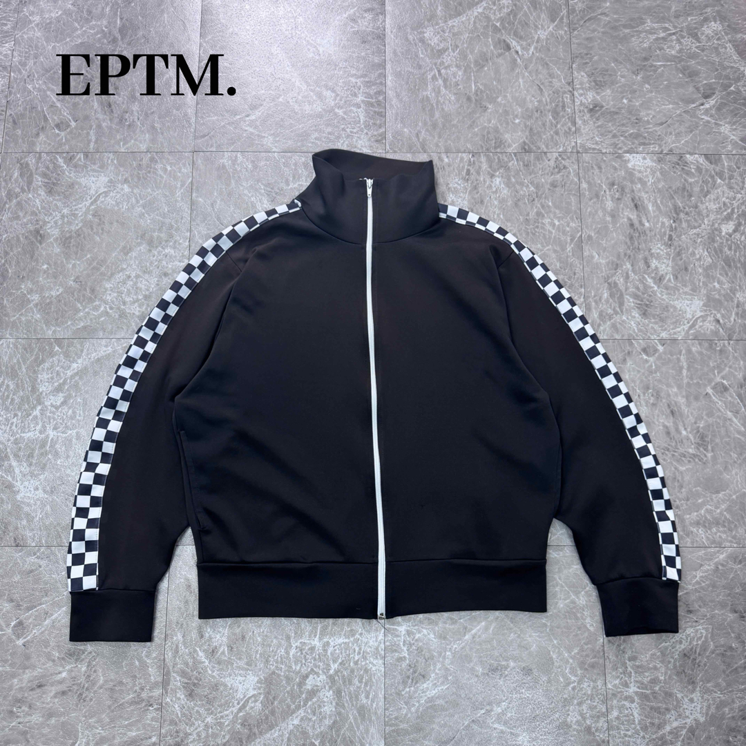 EPTM - 00s EPTM. ハイネック チェッカーフラッグライントラック EPTM - 00s EPTM. ハイネック チェッカーフラッグライントラック