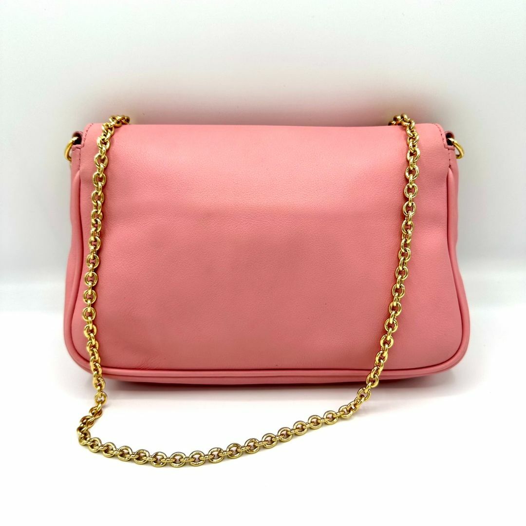 FENDI - FENDI フェンディ チェーンショルダーバッグ パステル FENDI - FENDI フェンディ チェーンショルダーバッグ パステル