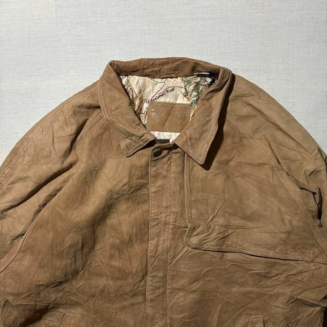 90s マルボロ スウェード 羊革 本革 レザー ハンティング 90s マルボロ スウェード 羊革 本革 レザー ハンティング