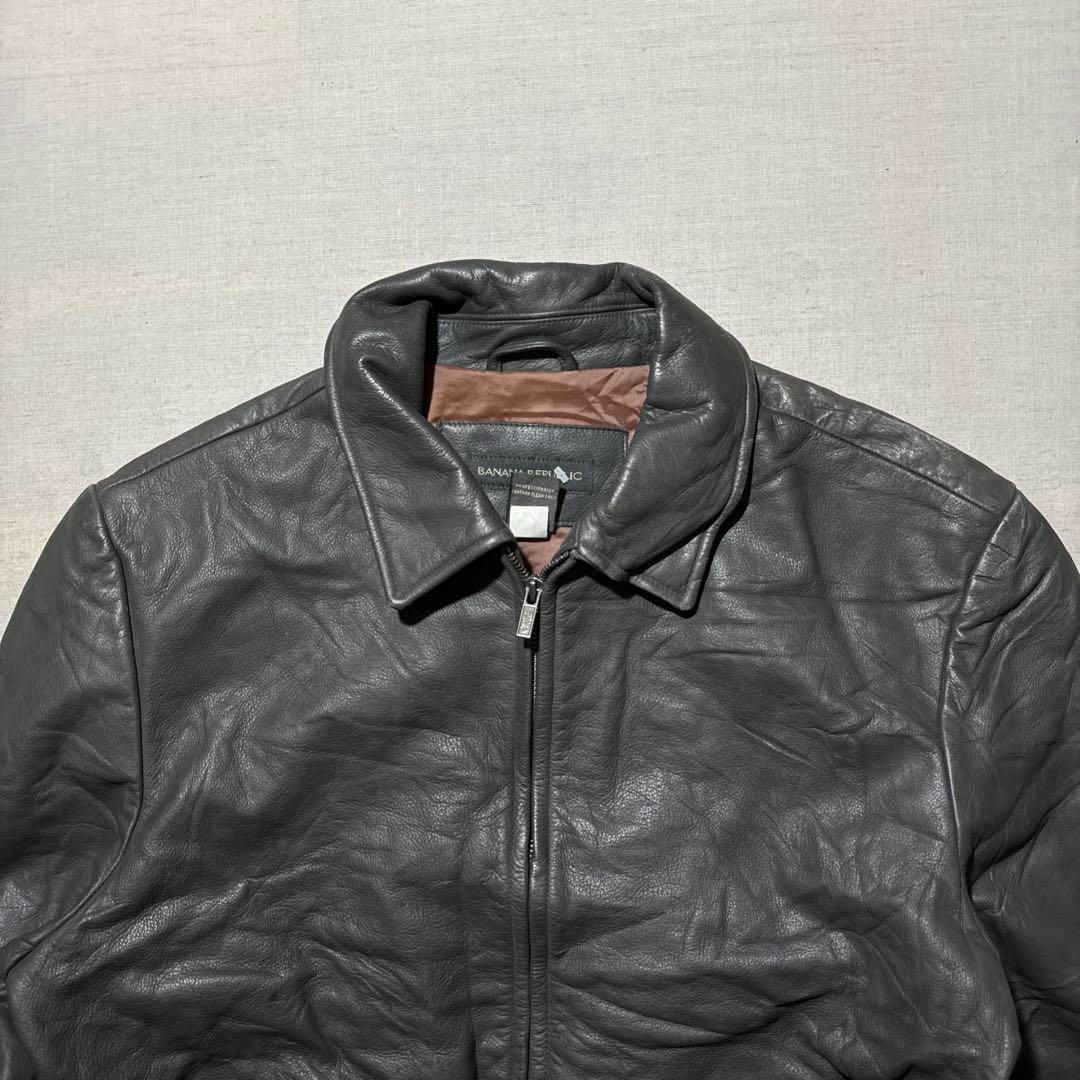 Banana Republic - 00s バナナリパブリック カウ レザー 牛革 本 Banana Republic - 00s バナナリパブリック カウ レザー 牛革 本