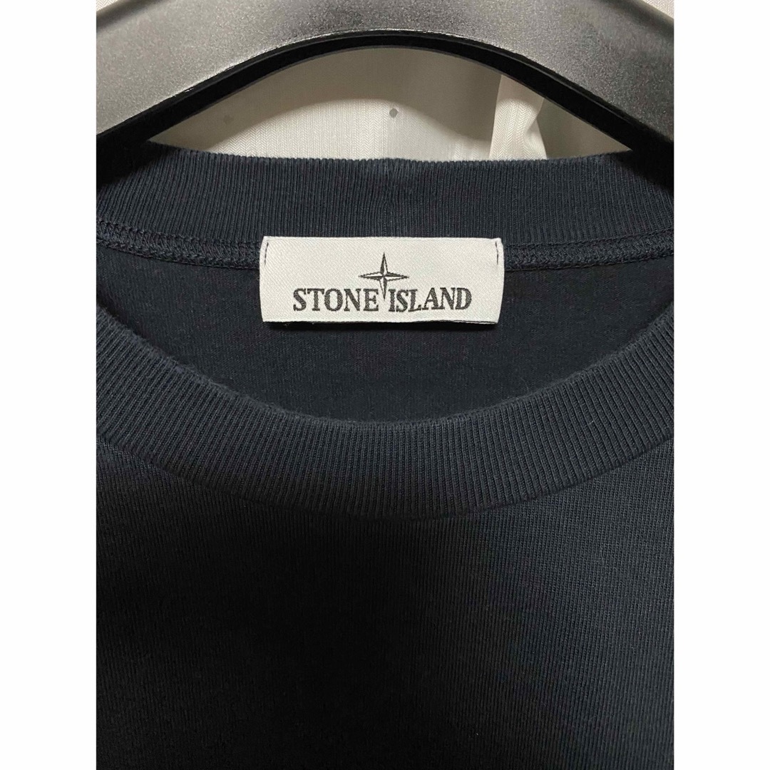 STONE ISLAND 22aw クルーネックスウェット ネイビー STONE ISLAND 22aw クルーネックスウェット ネイビー