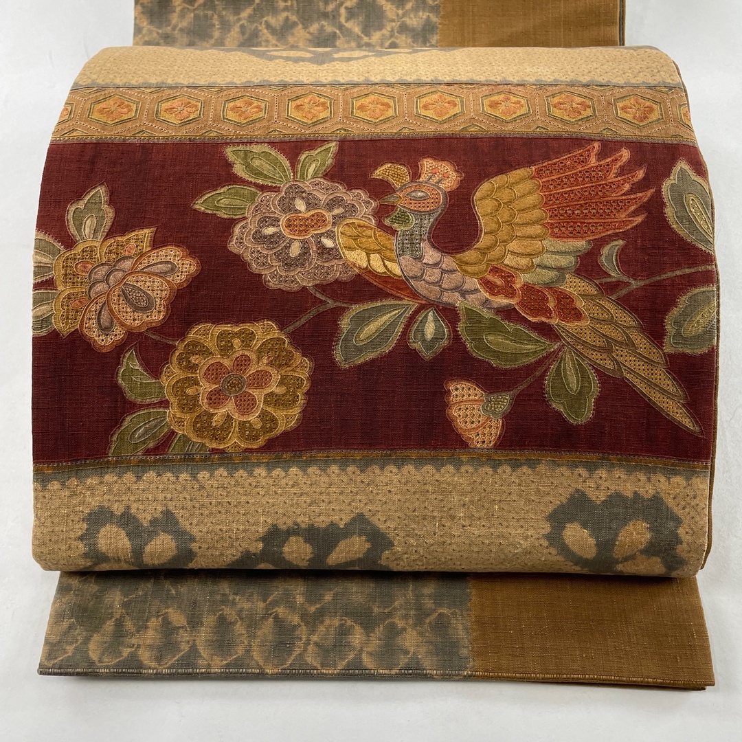 袋帯 美品 秀品 お太鼓柄 正絹 【中古】の通販 by バイセル 袋帯 美品 秀品 お太鼓柄 正絹 【中古】の通販 by バイセル