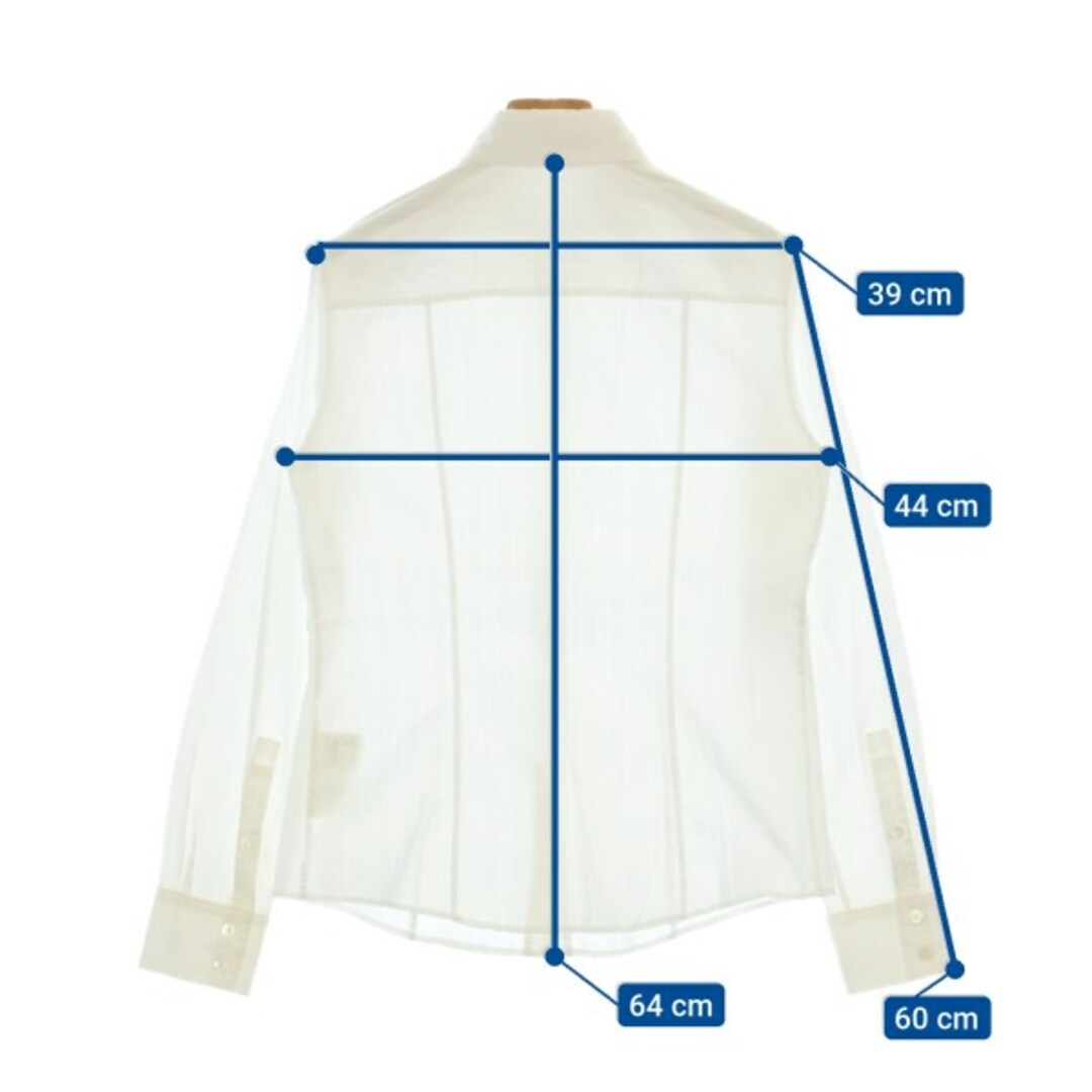 BURBERRY - BURBERRY バーバリー カジュアルシャツ 42(M位) 白 BURBERRY - BURBERRY バーバリー カジュアルシャツ 42(M位) 白