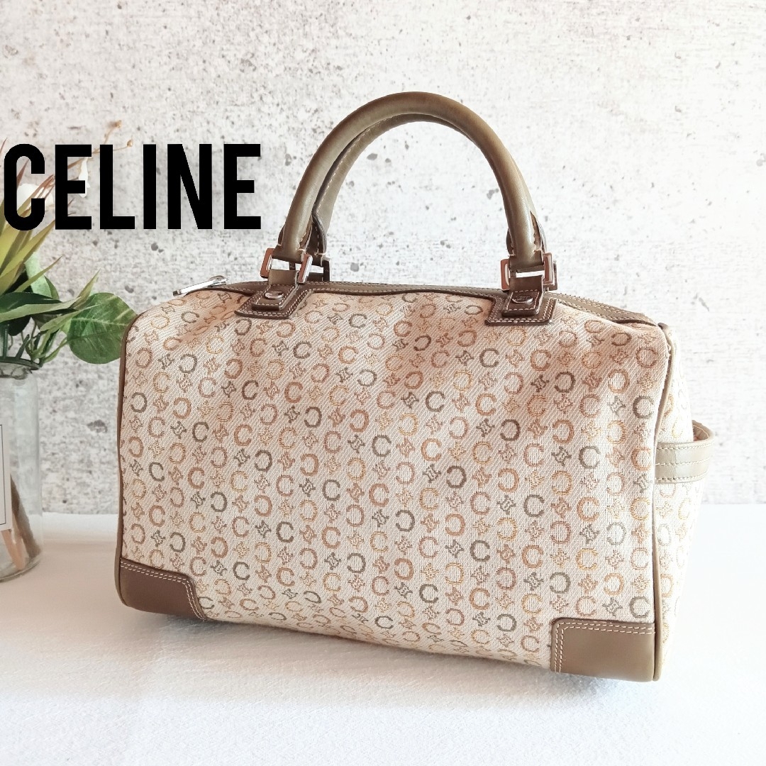 CELINE - 美品 セリーヌ オールド ヴィンテージ 柄 ミニボストン CELINE - 美品 セリーヌ オールド ヴィンテージ 柄 ミニボストン