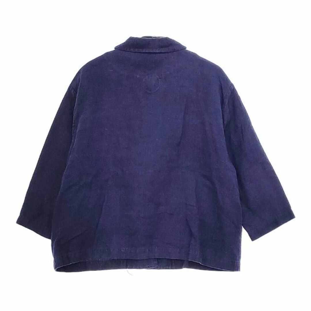Lin francais d'antan ヘンプ ジャケット ネイビー レディース Lin francais d'antan ヘンプ ジャケット ネイビー レディース