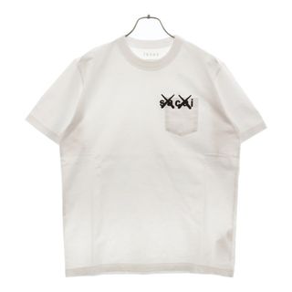sacai - Sacai サカイ 21SS×KAWS Embroidery Tee カウズ エン sacai - Sacai サカイ 21SS×KAWS Embroidery Tee カウズ エン