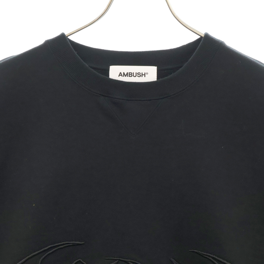 AMBUSH - AMBUSH アンブッシュ 24SS フロント刺繍 クルーネック AMBUSH - AMBUSH アンブッシュ 24SS フロント刺繍 クルーネック