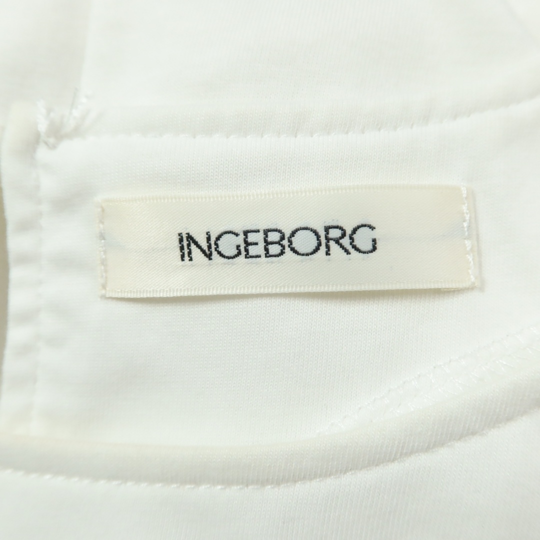 INGEBORG - インゲボルグ☆2023年製!カットソーワンピース 白系 INGEBORG - インゲボルグ☆2023年製!カットソーワンピース 白系