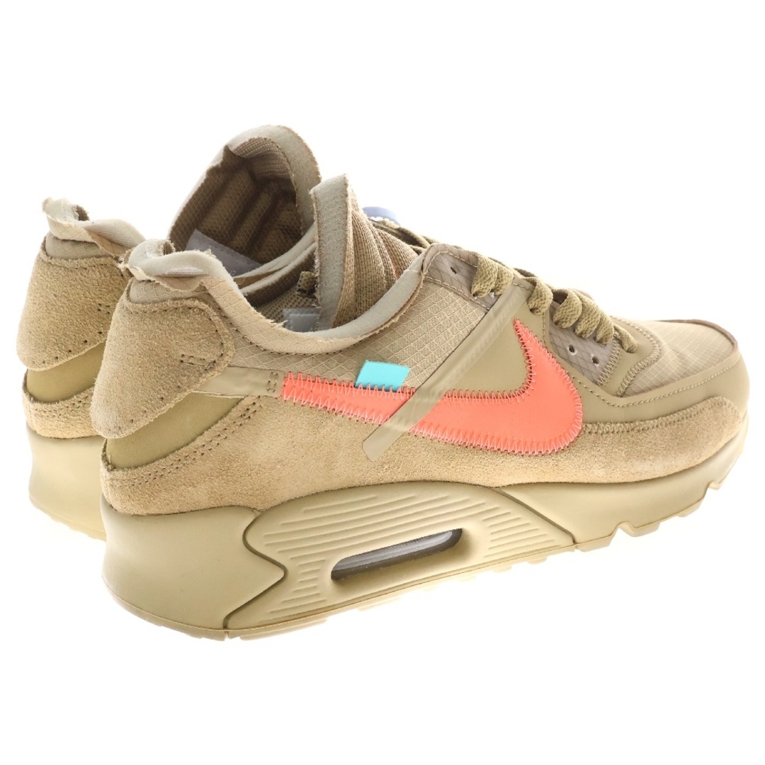 NIKE - NIKE ナイキ ×OFF-WHITE THE 10 AIR MAX 90 DESERT ORE NIKE - NIKE ナイキ ×OFF-WHITE THE 10 AIR MAX 90 DESERT ORE