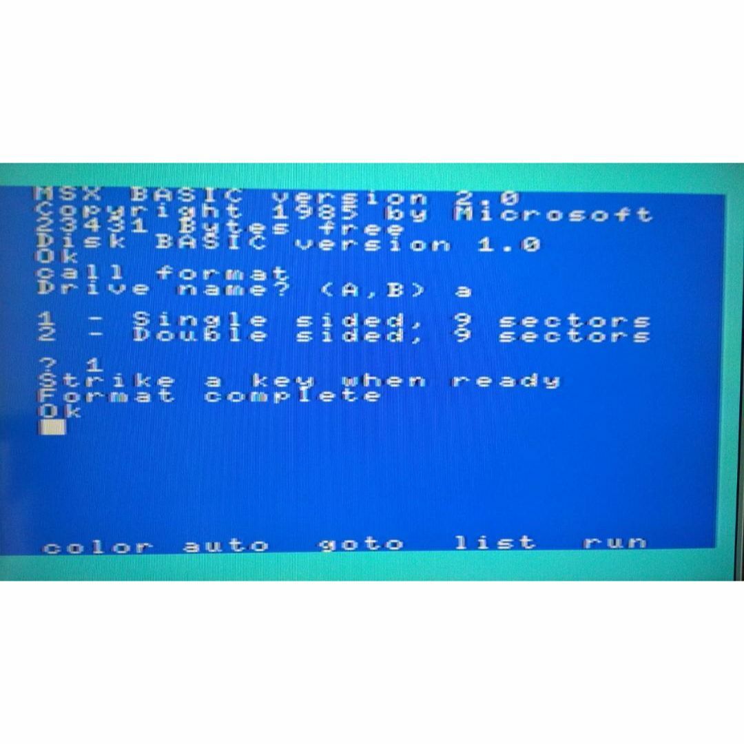 SONY - MSX2 SONY HB-F1XD フルメンテナンス FDD OK! 動作品の SONY - MSX2 SONY HB-F1XD フルメンテナンス FDD OK! 動作品の