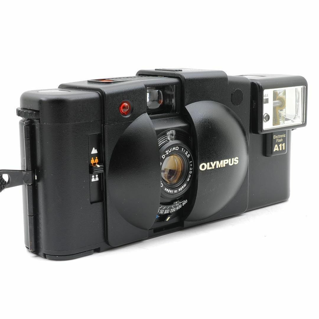 OLYMPUS - オリンパス フィルムカメラ Olympus XA2 + A11の通販 OLYMPUS - オリンパス フィルムカメラ Olympus XA2 + A11の通販