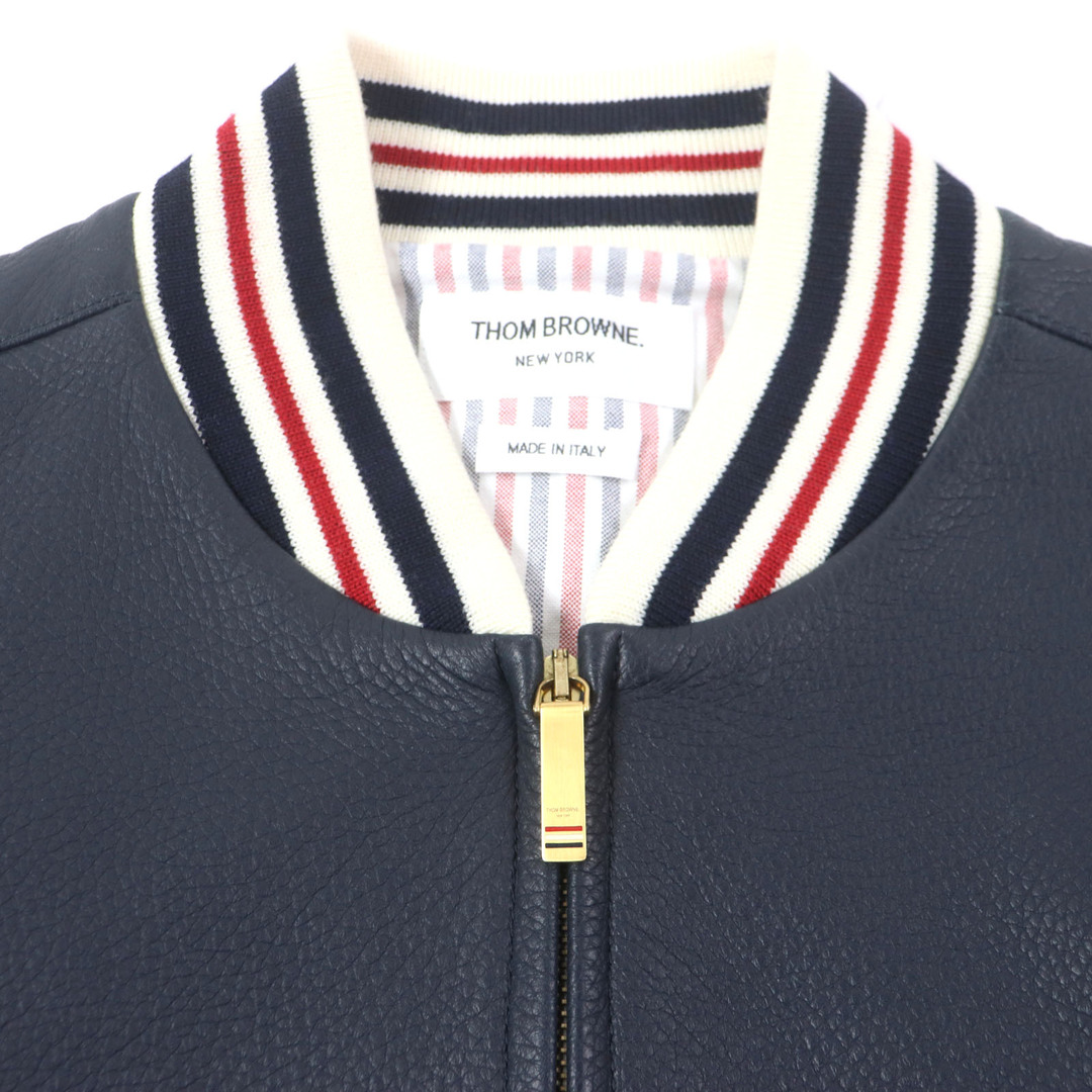THOM BROWNE - 美品▽THOM BROWNE トムブラウン MJ0014A 鹿革 THOM BROWNE - 美品▽THOM BROWNE トムブラウン MJ0014A 鹿革