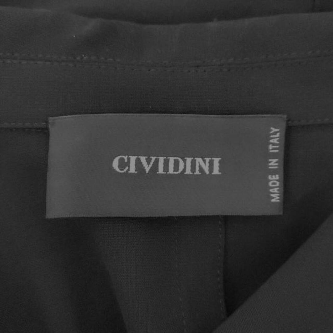 CIVIDINI(チヴィディーニ) スカートスーツ レディース美品 - 黒 CIVIDINI(チヴィディーニ) スカートスーツ レディース美品 - 黒