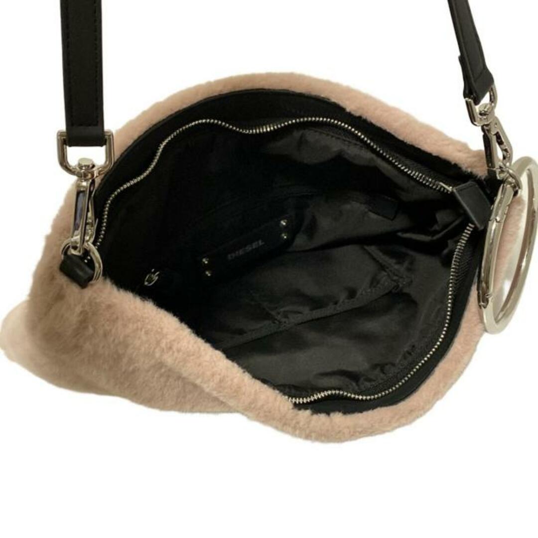 DIESEL - DIESEL(ディーゼル) ショルダーバッグ - ピンク×黒 型 DIESEL - DIESEL(ディーゼル) ショルダーバッグ - ピンク×黒 型