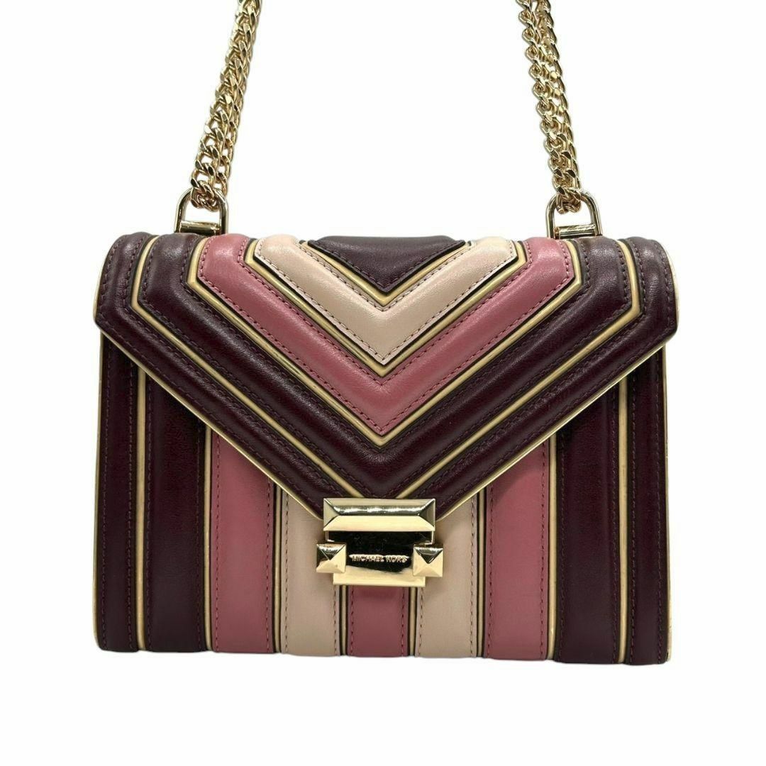 MICHAEL KORS - 極美品 マイケルコース ショルダーバッグ 赤 MICHAEL KORS - 極美品 マイケルコース ショルダーバッグ 赤