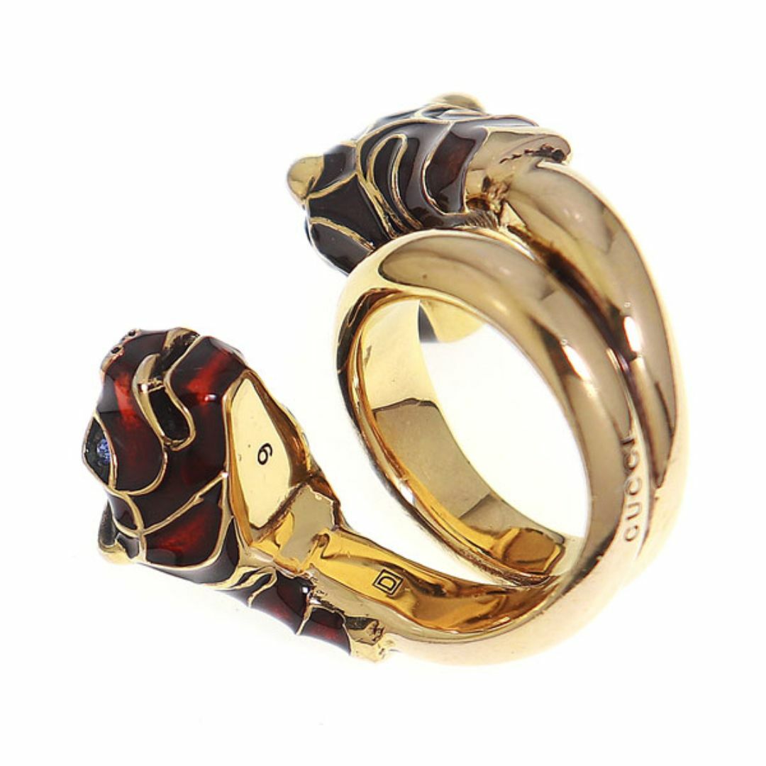GUCCI - 【美品】グッチ【GUCCI】タイガーヘッド リング GUCCI - 【美品】グッチ【GUCCI】タイガーヘッド リング