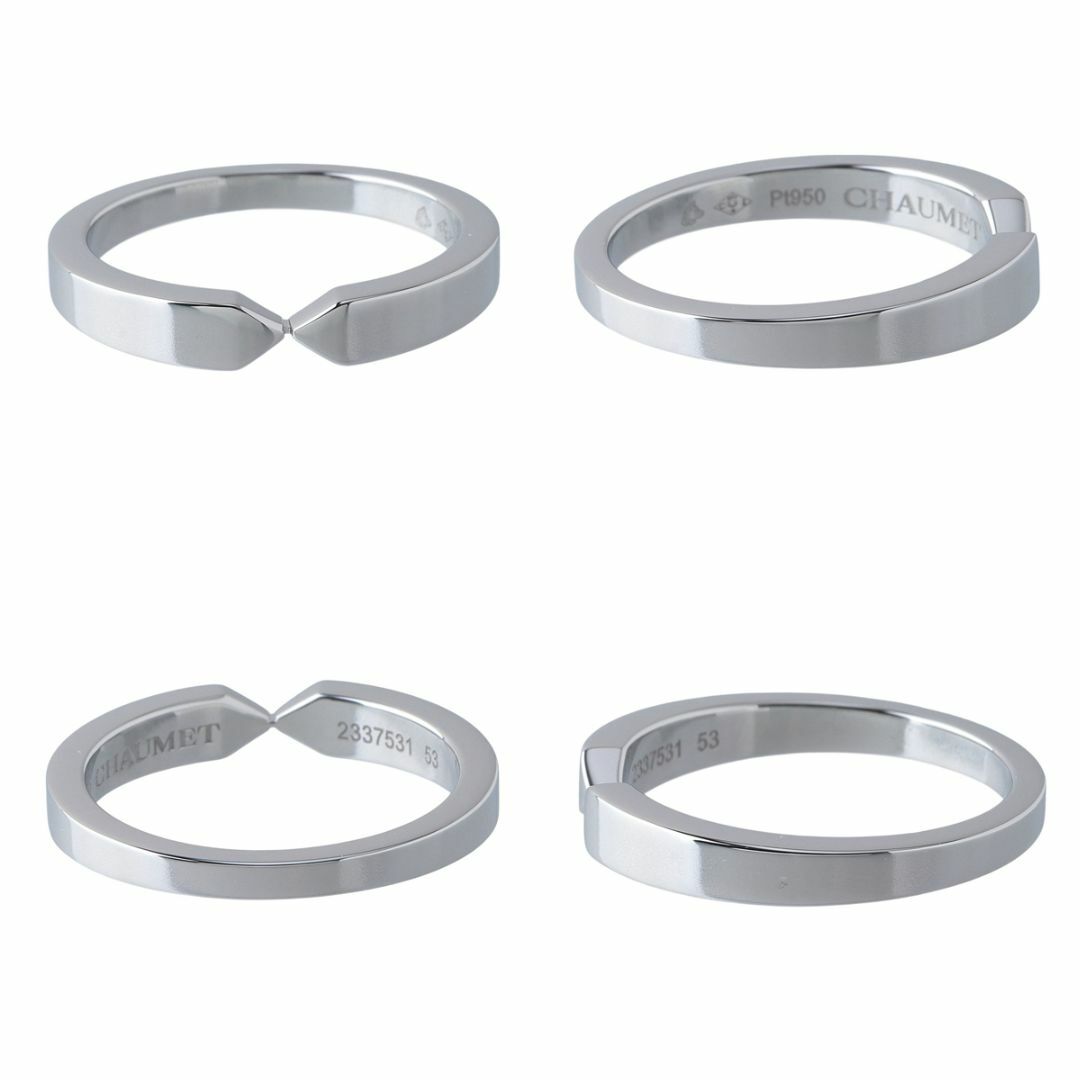 CHAUMET - ショーメ トリオンフ リング 現行モデル #53 幅3.3mm CHAUMET - ショーメ トリオンフ リング 現行モデル #53 幅3.3mm