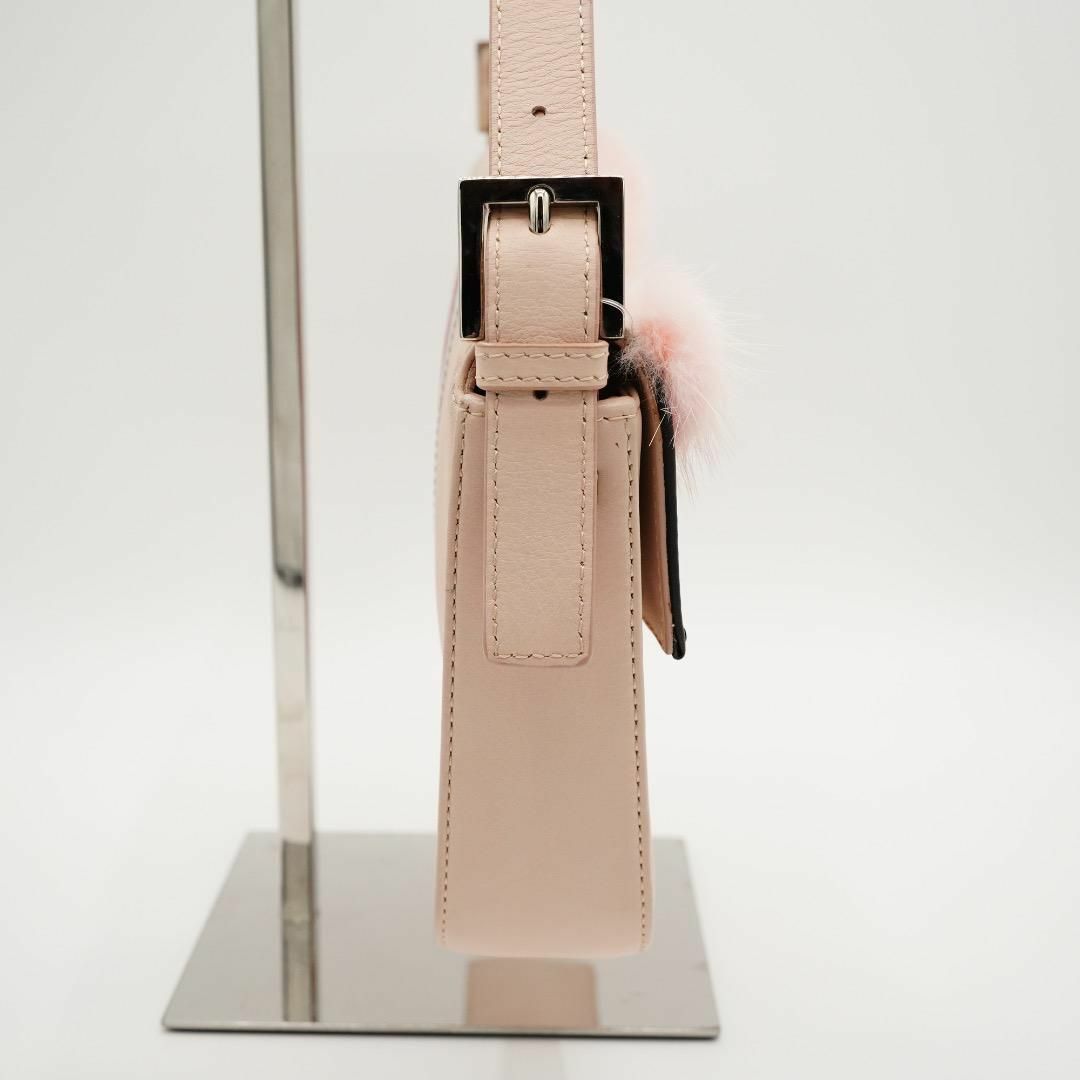 FENDI - FENDI バケットバッグ モンスター レザー ピンク 袋 FENDI - FENDI バケットバッグ モンスター レザー ピンク 袋