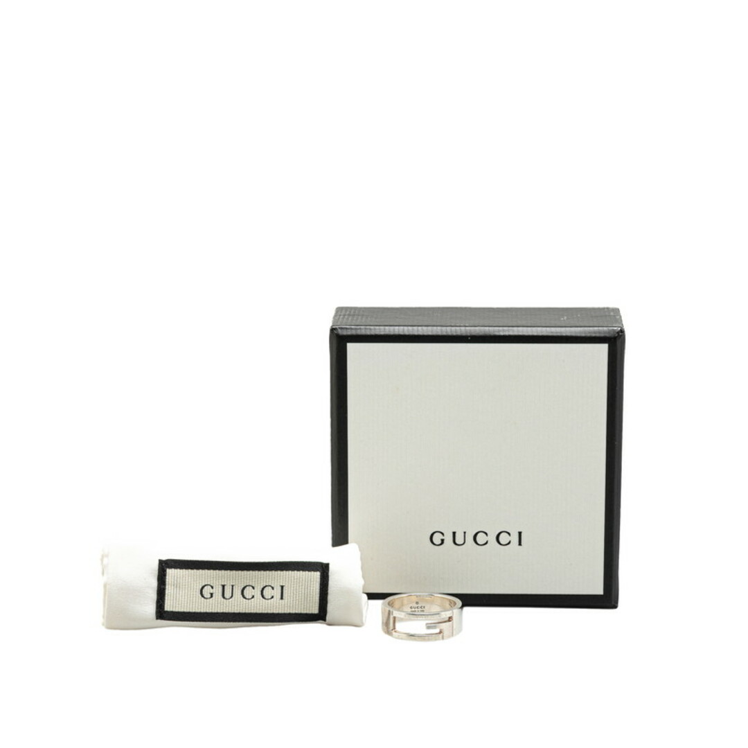 GUCCI - グッチ ブランデッドG リング 指輪 SV925 シルバー GUCCI - グッチ ブランデッドG リング 指輪 SV925 シルバー