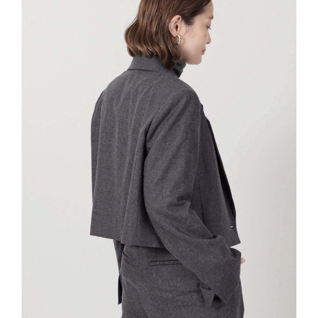 DEUXIEME CLASSE - 美品 Deuxieme Classe Cropped ジャケットの DEUXIEME CLASSE - 美品 Deuxieme Classe Cropped ジャケットの